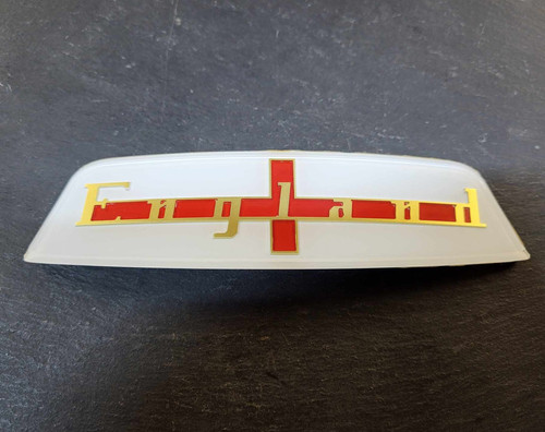 Lambretta Rear frame badge - England English flag St. George cross logo ...