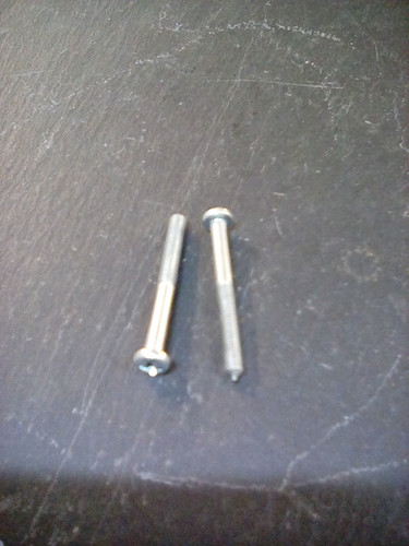 Lambretta rear light - late series 2 and series 3 tail lamp lens screws ...