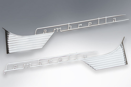 Lambretta side panels - Series 1 &2 panel flashes, matching pair ...