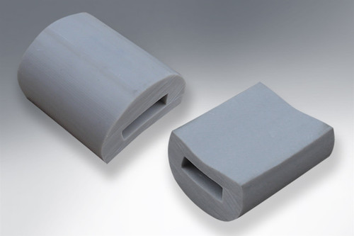 Rubber - Side panel buffer, grey - Series 3, sold individually ...