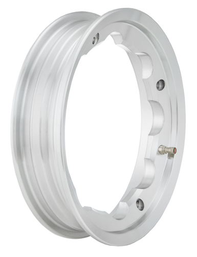 Lambretta tubeless wheel rim - SIP, Polished | Lambretta Upgrades
