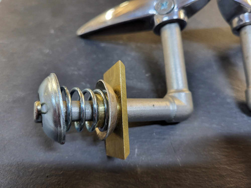 Lambretta Side panels - Series 1 & 2 side panel mechanism and handle ...