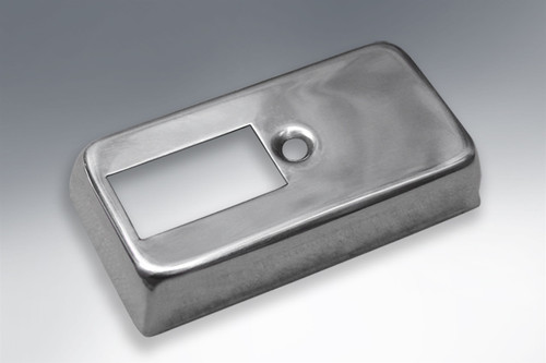 Vespa - Indicator switch cover, stainless steel - PX, T5 | Lambretta ...