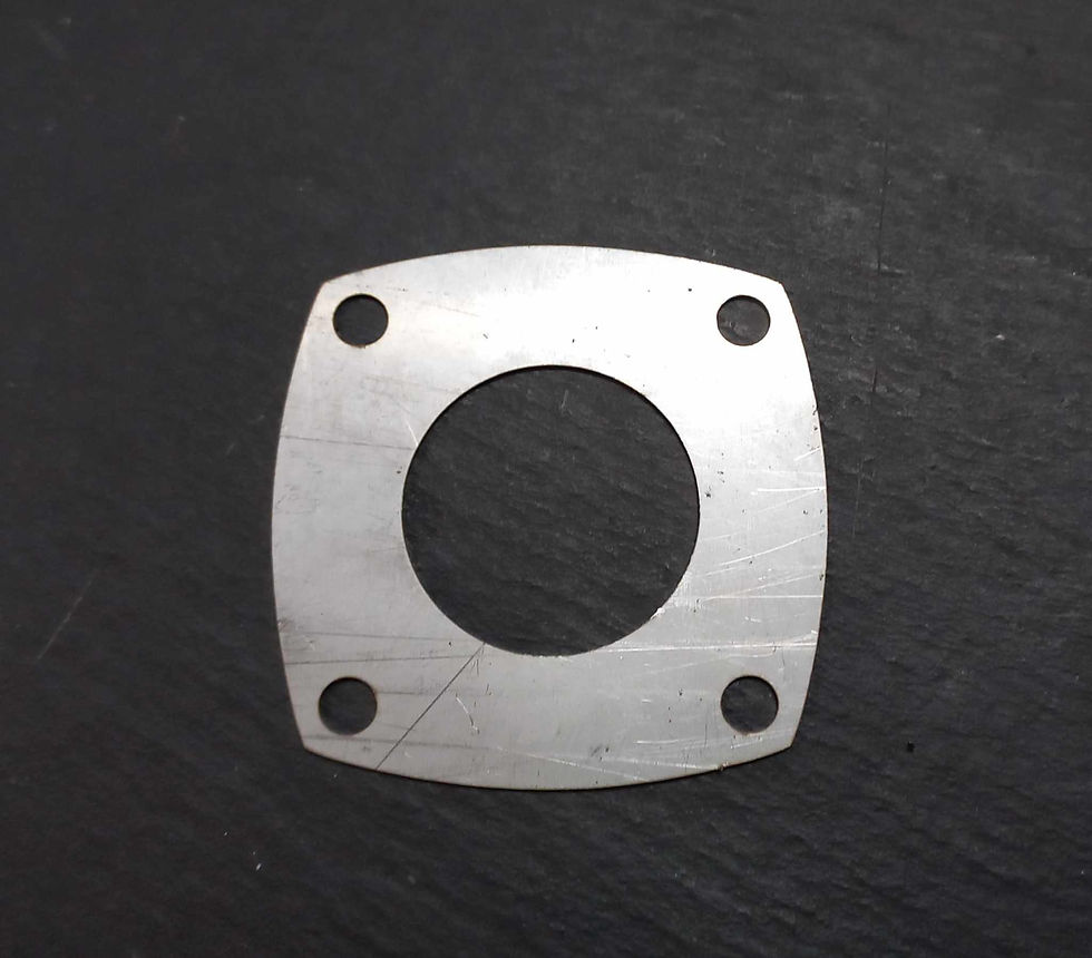 Lambretta rear hub - bearing and Seal Retaining Plates, pair ...