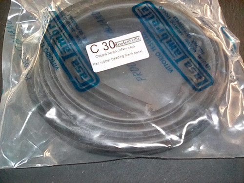 Lambretta rubber - side panel, top quality - Black, CASA | Lambretta ...