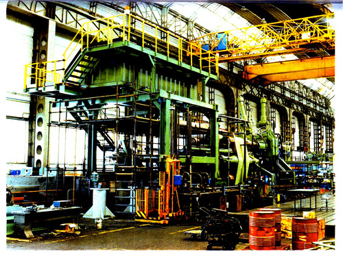 4000 MT Oil Hydraulic SMS-Innse Direct / Indirect Extrusion Press ...