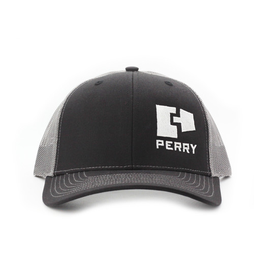 Perry Parts Hat, Black w/ Stitch Logo | Perry Parts