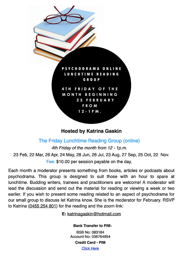 Lunchtime Reading Group 2024