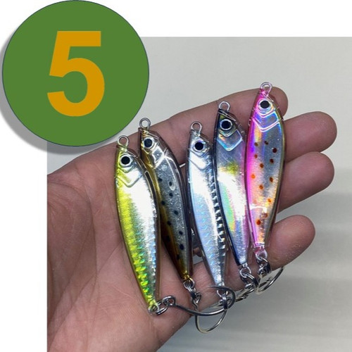 Variety Pack of Hardshell 'Nuts - 5 Pack | Monomoy Tackle
