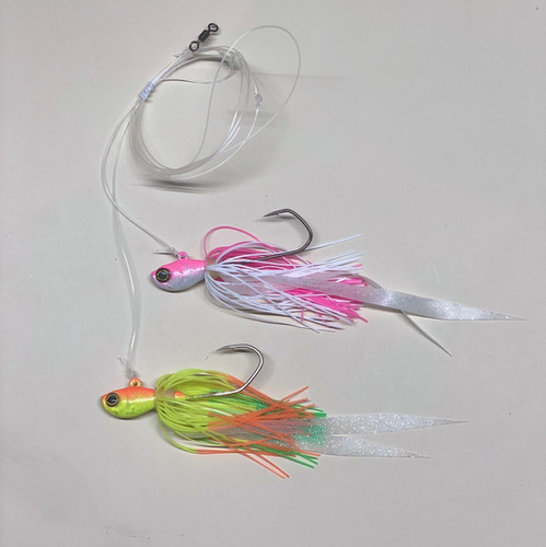 Pink - Fire Tiger Combo 'Popcorn' Rig | Monomoy Tackle
