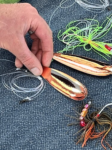 5" Specialty Metal Spoon 3 Way Rig | Monomoy Tackle