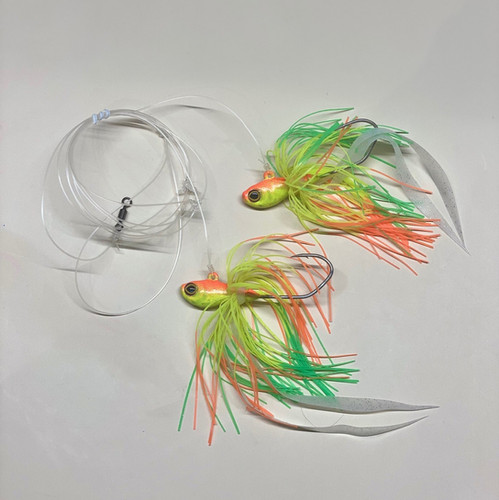 Fire Tiger Pair 'Popcorn' Rig | Monomoy Tackle