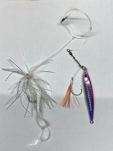 Black Sea Bass Jig Rig - White Ghost | Monomoy Tackle
