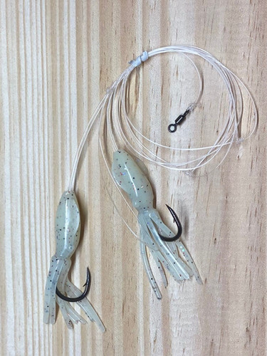 Black Sea Bass Rig - B2 - Glow Red Flake | Monomoy Tackle