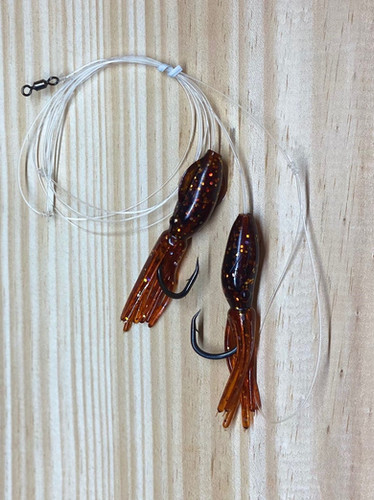 Black Sea Bass Rig - B2 - Tandem - Red Root Beer | Monomoy Tackle