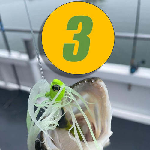 Fluke 'Popcorn' Rig - 3 Pack | Monomoy Tackle