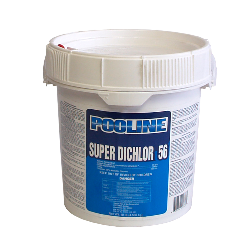 11956 Dichlor Granules in 10# Pails | POOLINE Products