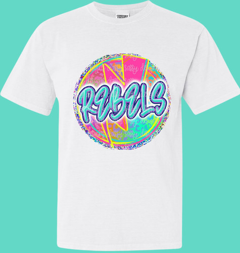 Custom Lisa Frank inspired Circle Mascot-Gildn or CC | HarleysCustomDesigns