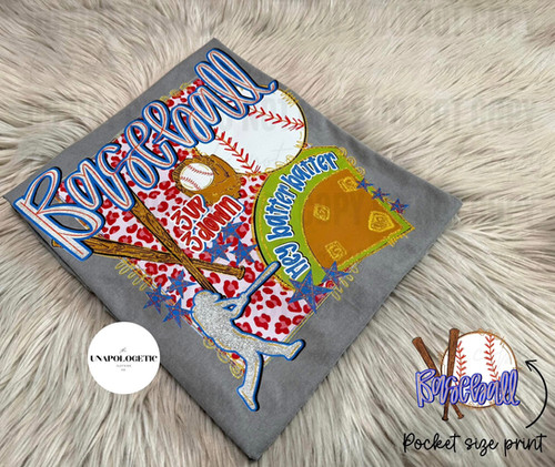 Baseball Preppy Front and Back | HarleysCustomDesigns