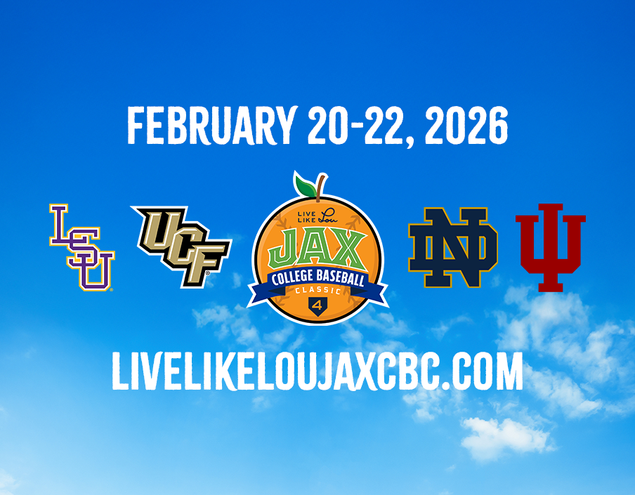 2026 Live Like Lou Jax College Baseball Classic Field Unveiled