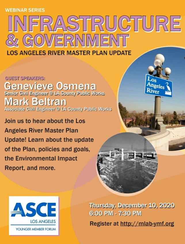 Los Angeles River Master Plan Update | ASCE LA YMF