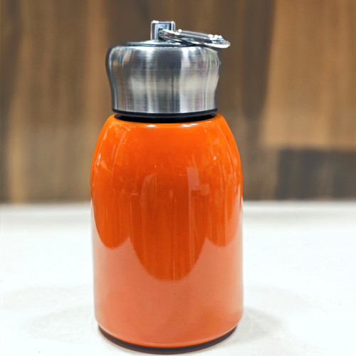 Mini Sip Bottle 300ml - Orange | Krishna Crockery