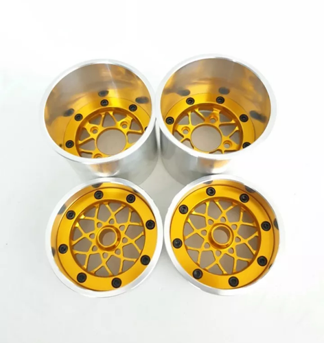 Team Associated RC10L PAN CAR Alloy Wheels set Tecnacraft repro ...