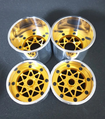 Team Associated RC10L PAN CAR Alloy Wheels set Tecnacraft repro ...