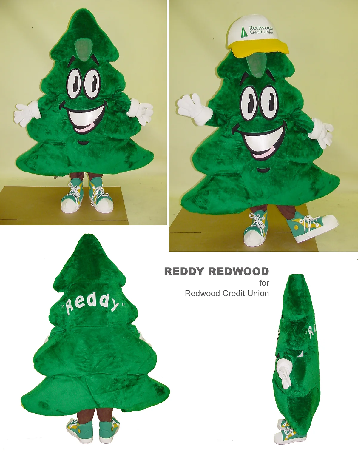 Fun Tree Mascot Costumes Pre-designed or Customized Just For You