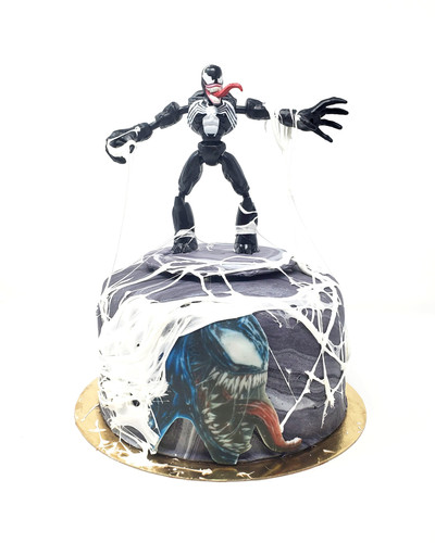 Venom themed cake | Bakeway Delights