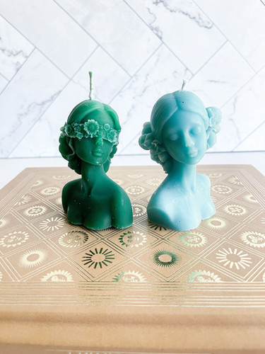 Bust candles | Robyn's Rewind