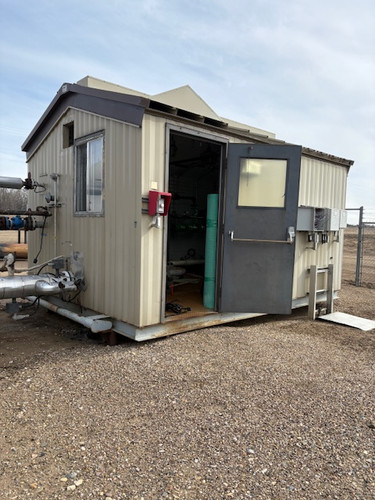 10’ x 16’ metering skid building | Stellar Oil & Gas