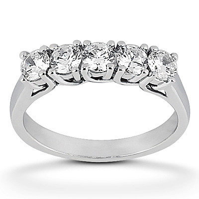 Straight Line Diamond Trellis Ring | Personal Jeweler