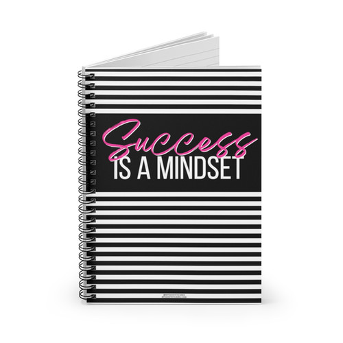 Success is a Mindset Notebook | Sassy Stickers