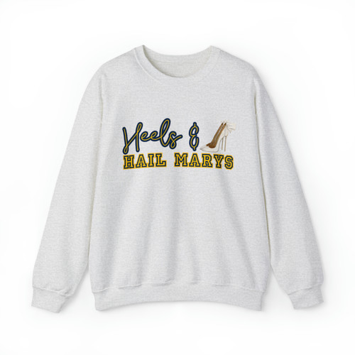 Michigan Heels & Hail Marys Crewneck Sweatshirt | Sassy Stickers