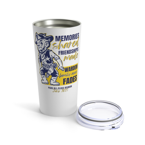 PCHS All-Class Reunion Tumbler 20oz | Sassy Stickers