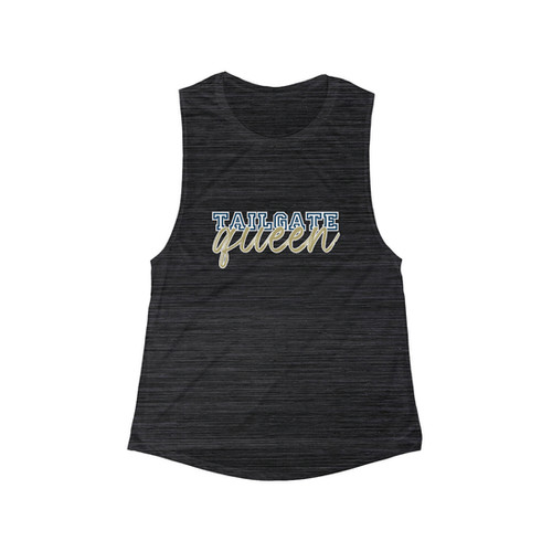 Georgia Tech Tailgate Queen Flowy Scoop Tank | Sassy Stickers