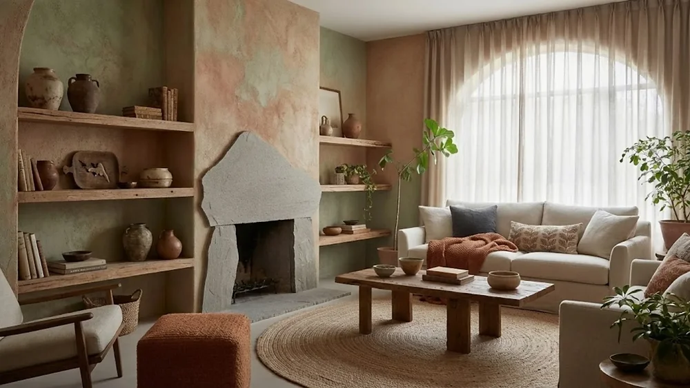 Earthy Interiors: Pairing Natural Colors With Wood Interior Doors for ...