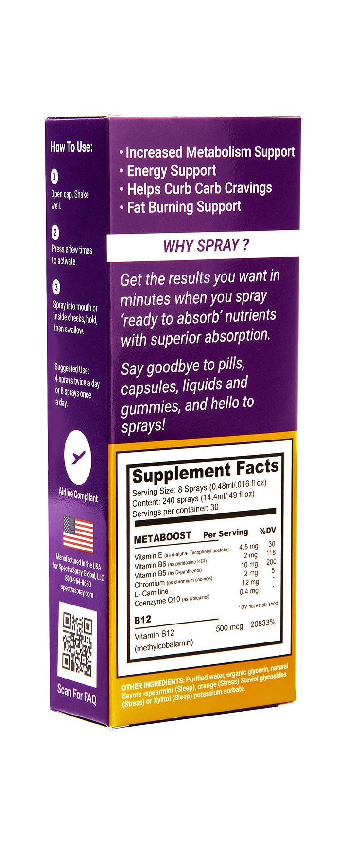 Vitamin Sprays | Shop | SpectraSpray