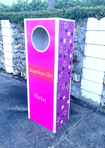 American girl photo booth - life size , photo box | FEST DESIGN COMPANY