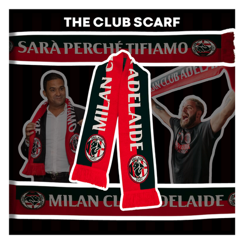 The Club Scarf | Milan Club Adelaide