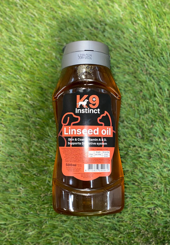 K9 Instinct Linseed Oil 500ml | Grampian Pet Services