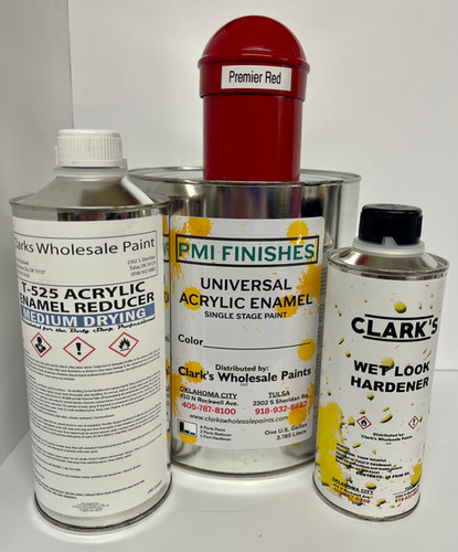 Premier Red Acrylic Enamel Gallon Kit | ClarksWholesalePaint