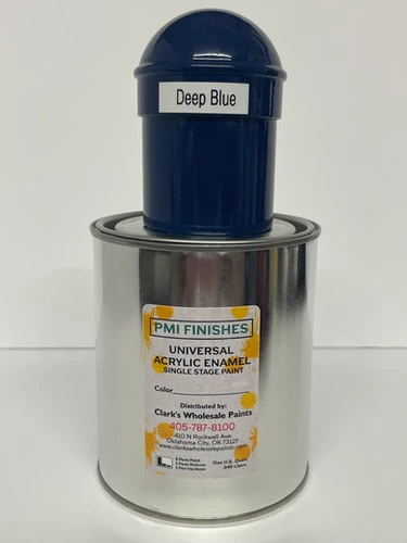 Deep Blue Acrylic Enamel - Quart | ClarksWholesalePaint