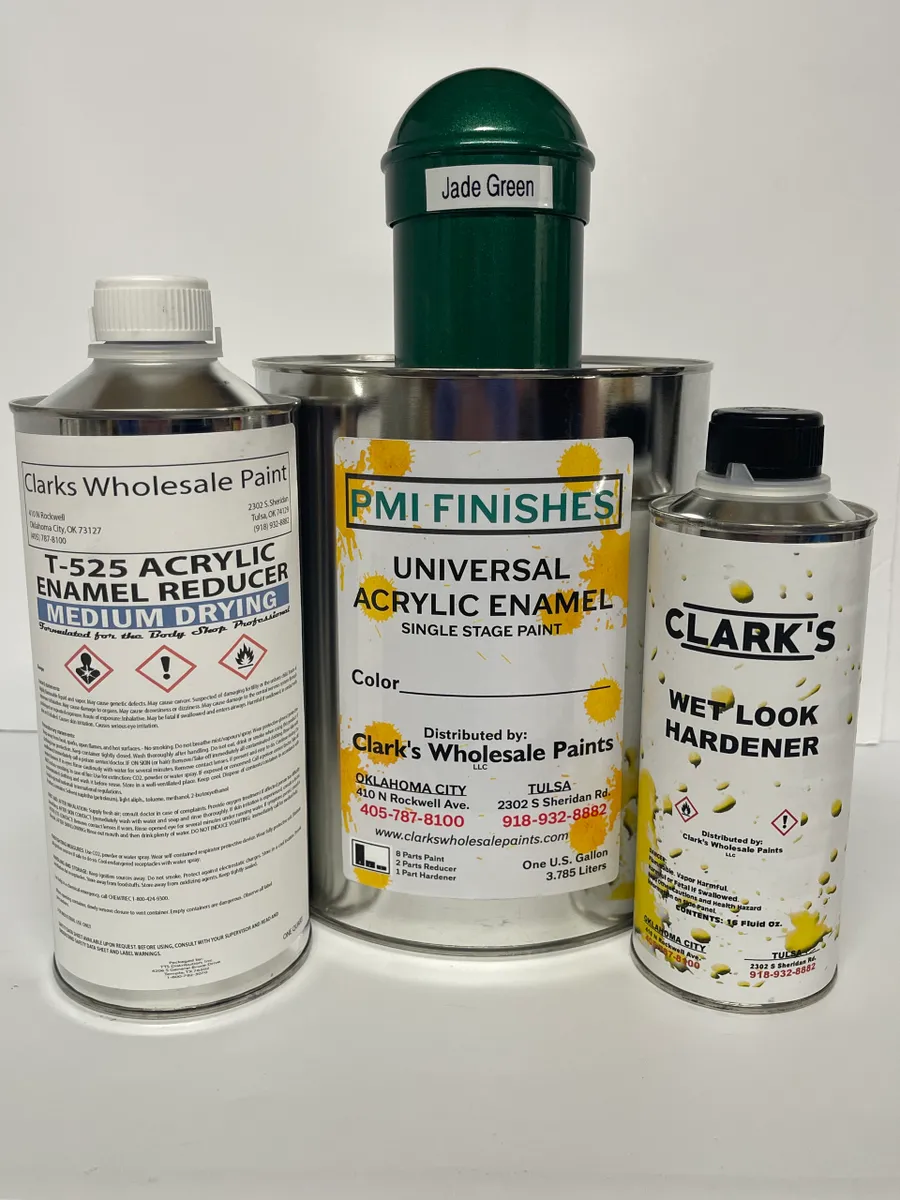 Jade Green Acrylic Enamel Gallon Kit | ClarksWholesalePaint