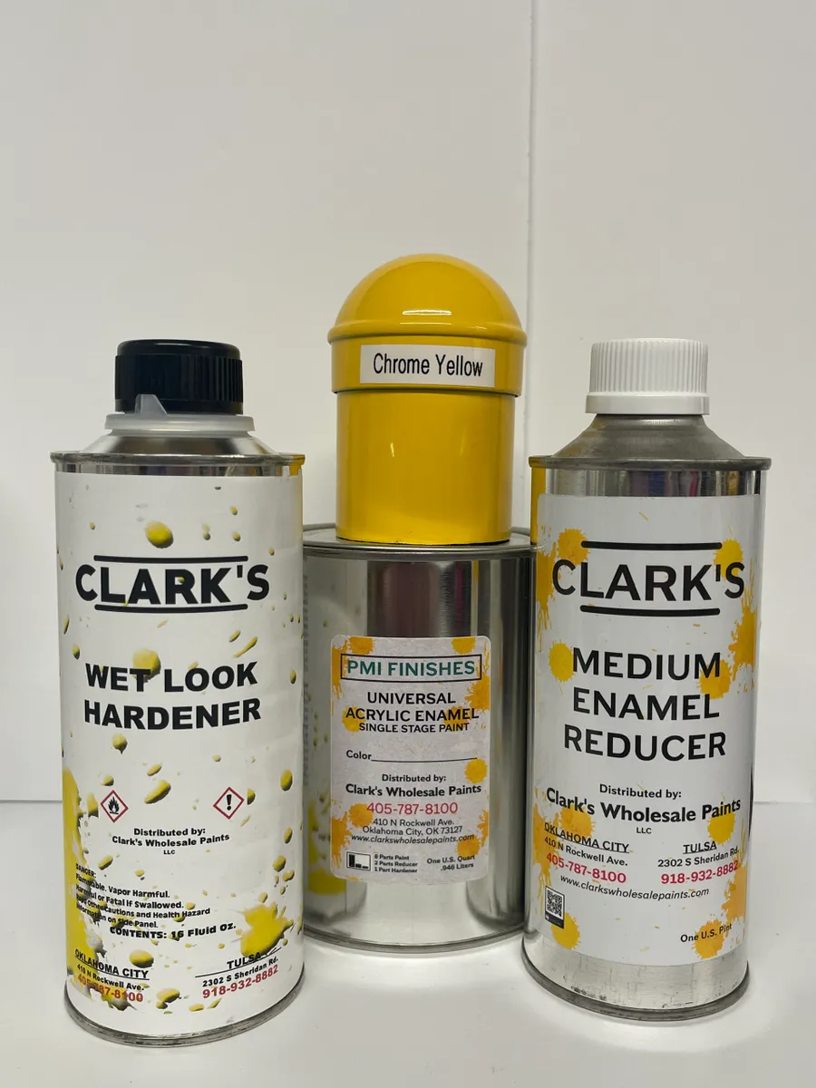 Chrome Yellow Acrylic Enamel Quart Kit | ClarksWholesalePaint