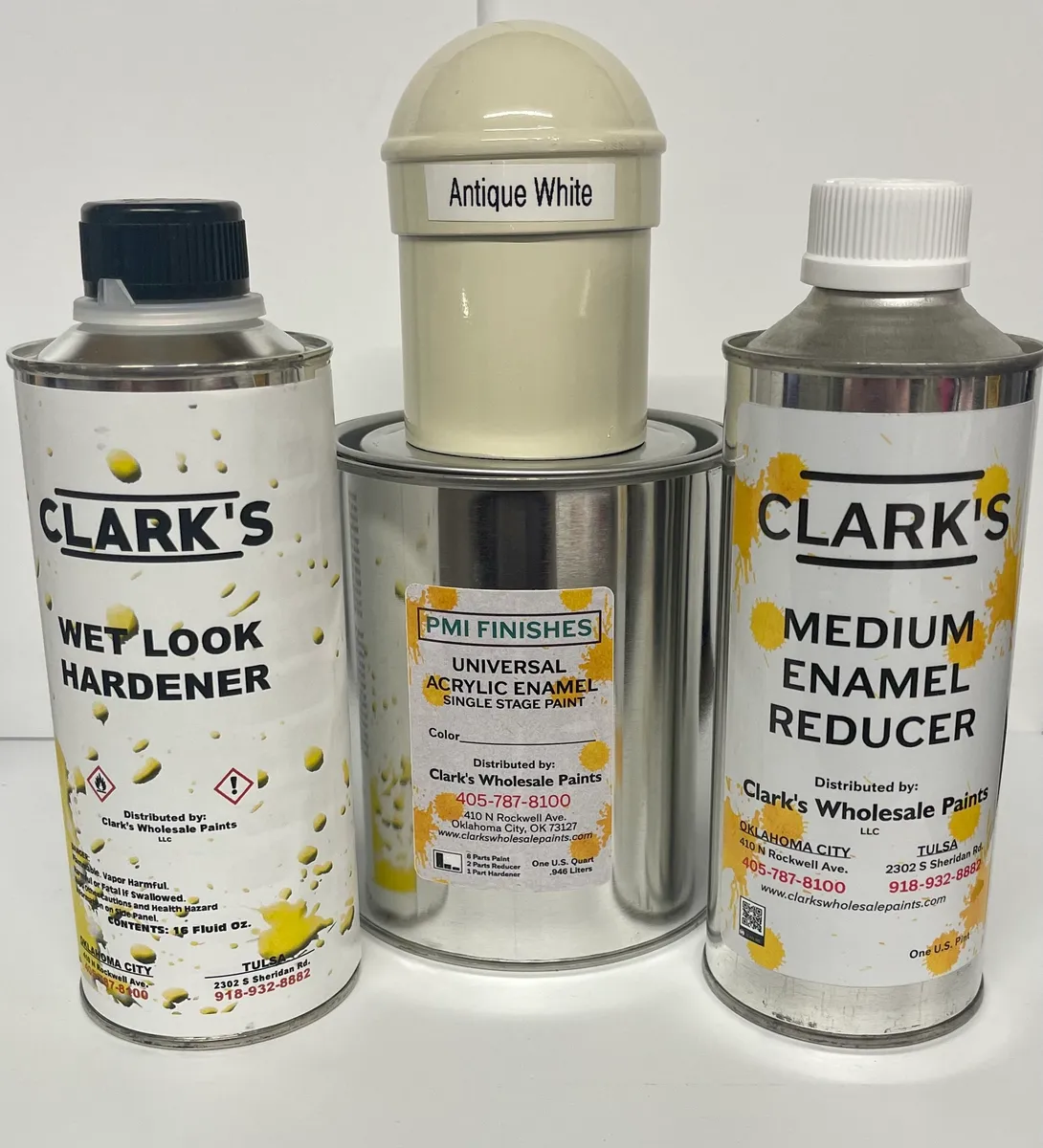 Antique White Acrylic Enamel Quart Kit | ClarksWholesalePaint
