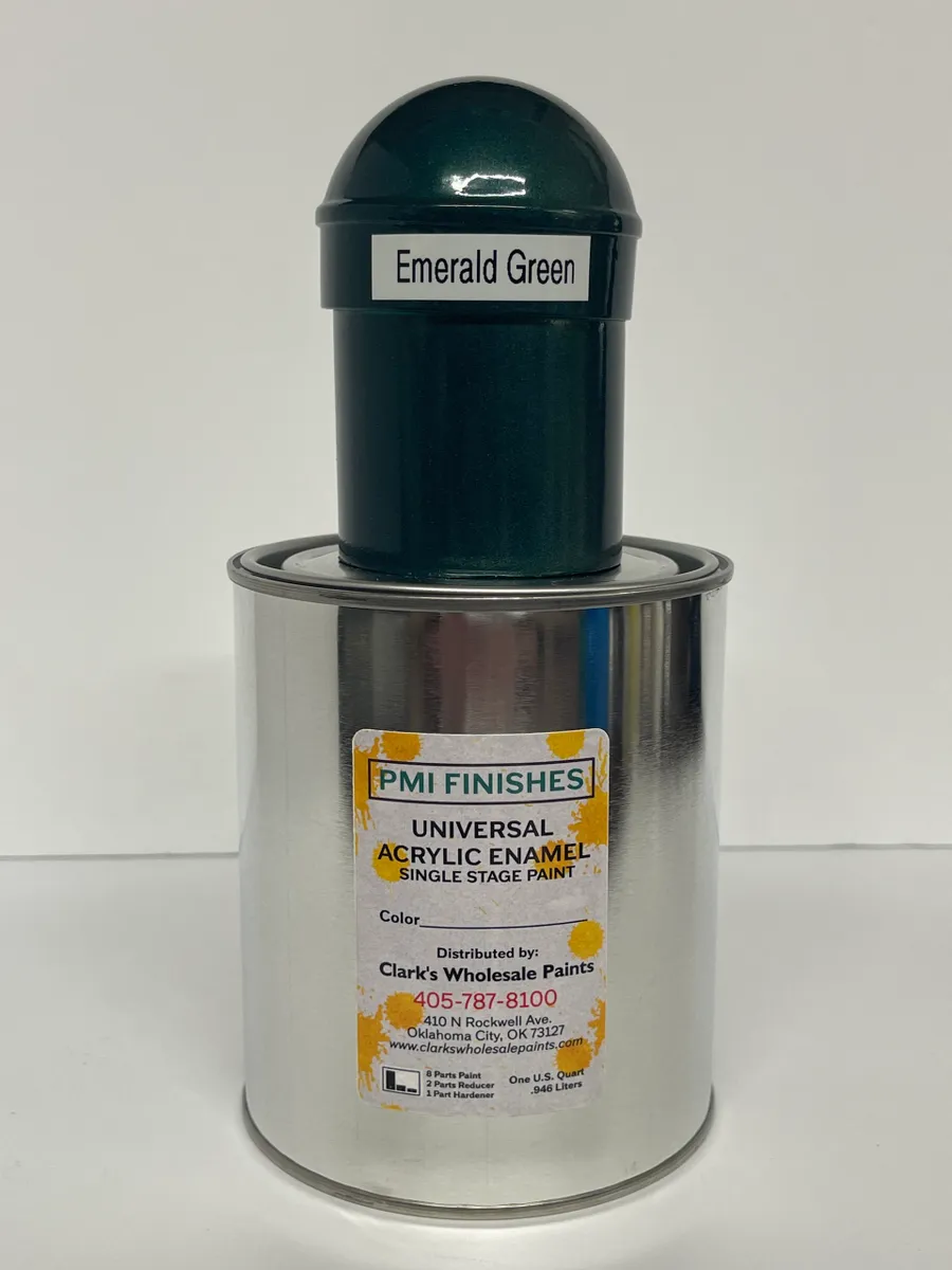 Emerald Green Acrylic Enamel - Quart | ClarksWholesalePaint