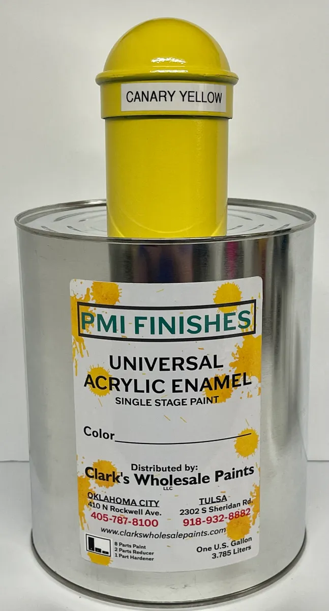 Canary Yellow Acrylic Enamel Paint - Gallon | ClarksWholesalePaint