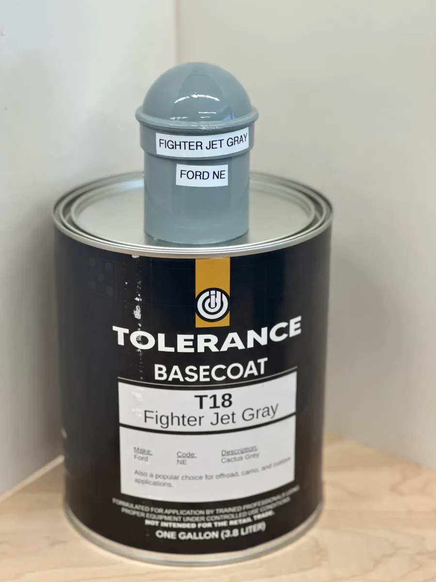 Tolerance Basecoat T18 Fighter Jet Gray Ford NE - Quart ...